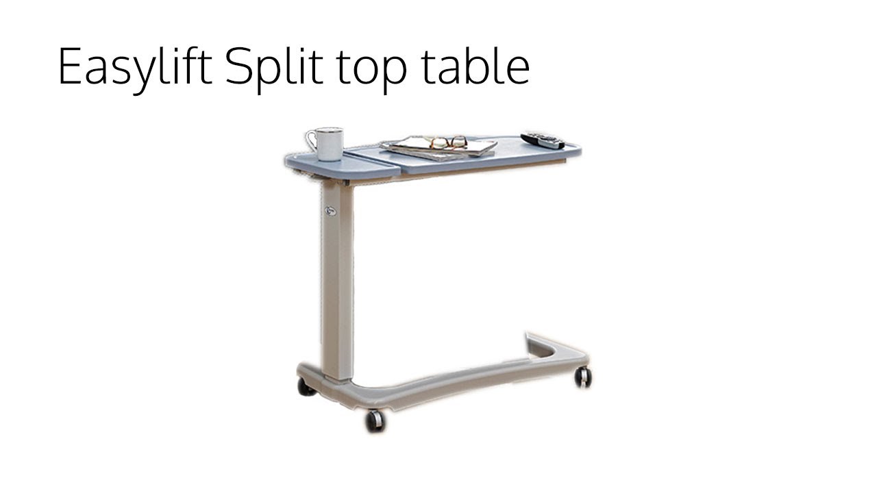 Easylift Split Top Over Chair Table | CareCo